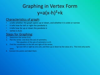 Quadratics Final | PPT