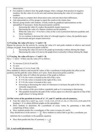 Quadratics in polynomial form | PDF