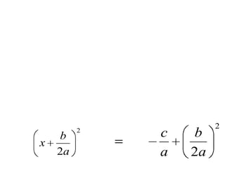 Andregradsformelen | PPTX