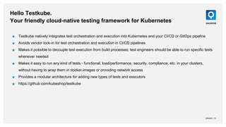 Quadratisch. Praktisch. Gut. K8s-native Quality Assurance mit Testkube ...
