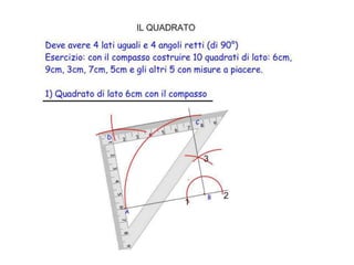 Quadrato con il compasso | PPTX