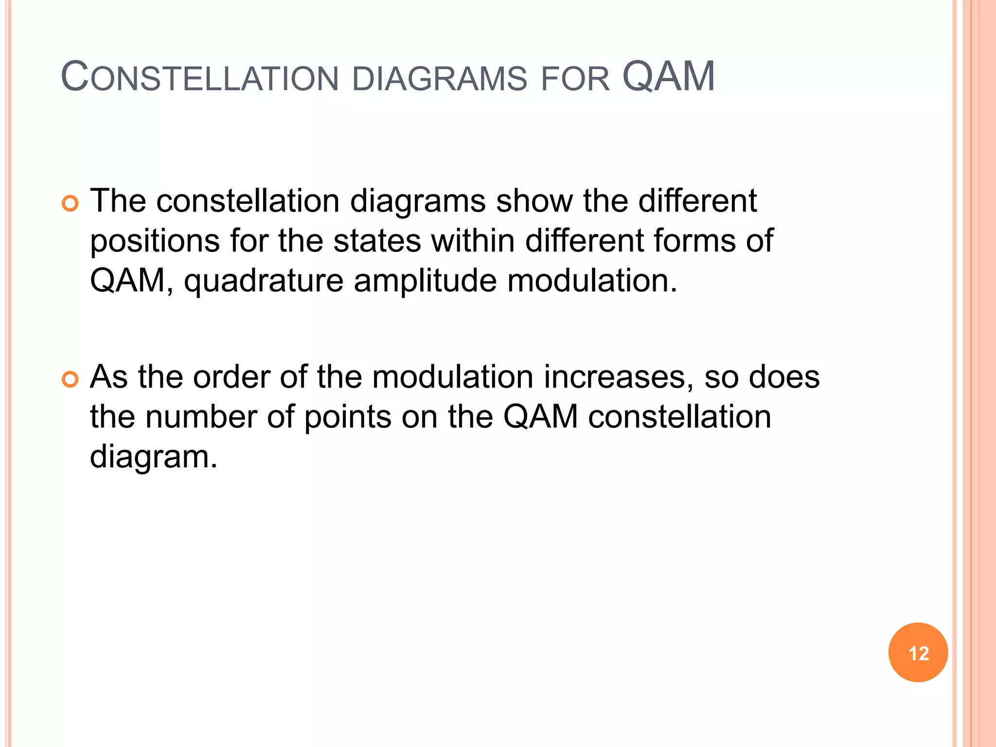 Quadrature amplitude modulation | PPTX