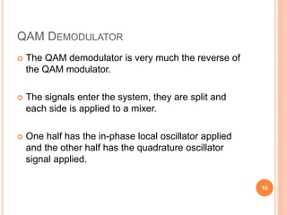 Quadrature amplitude modulation | PPTX