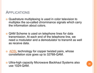 Quadrature amplitude modulation | PPTX