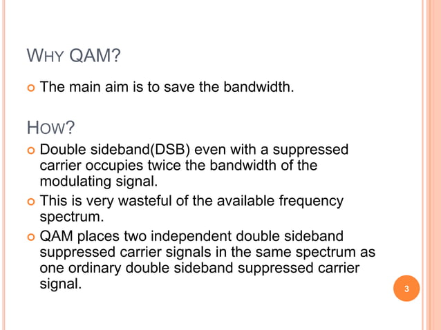 Quadrature Amplitude Modulation Pptx