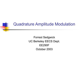 Quadrature Amplitude Modulation.ppt