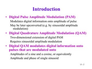 Quadrature Amplitude Modulation. QAM Transmitter.ppt