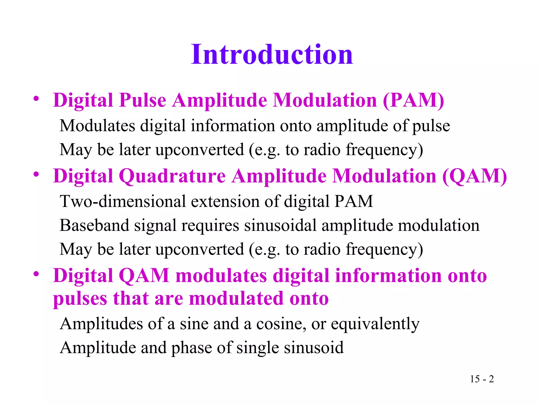 Quadrature Amplitude Modulation Qam Transmitter Ppt Digital Audio Computer Software And