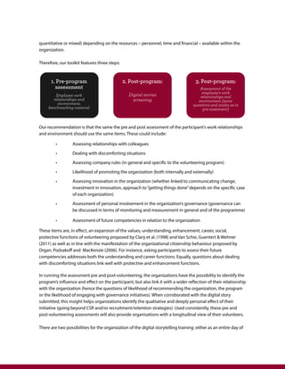 Corporate Volunteering Evaluation: A Toolkit Featuring Digital ...