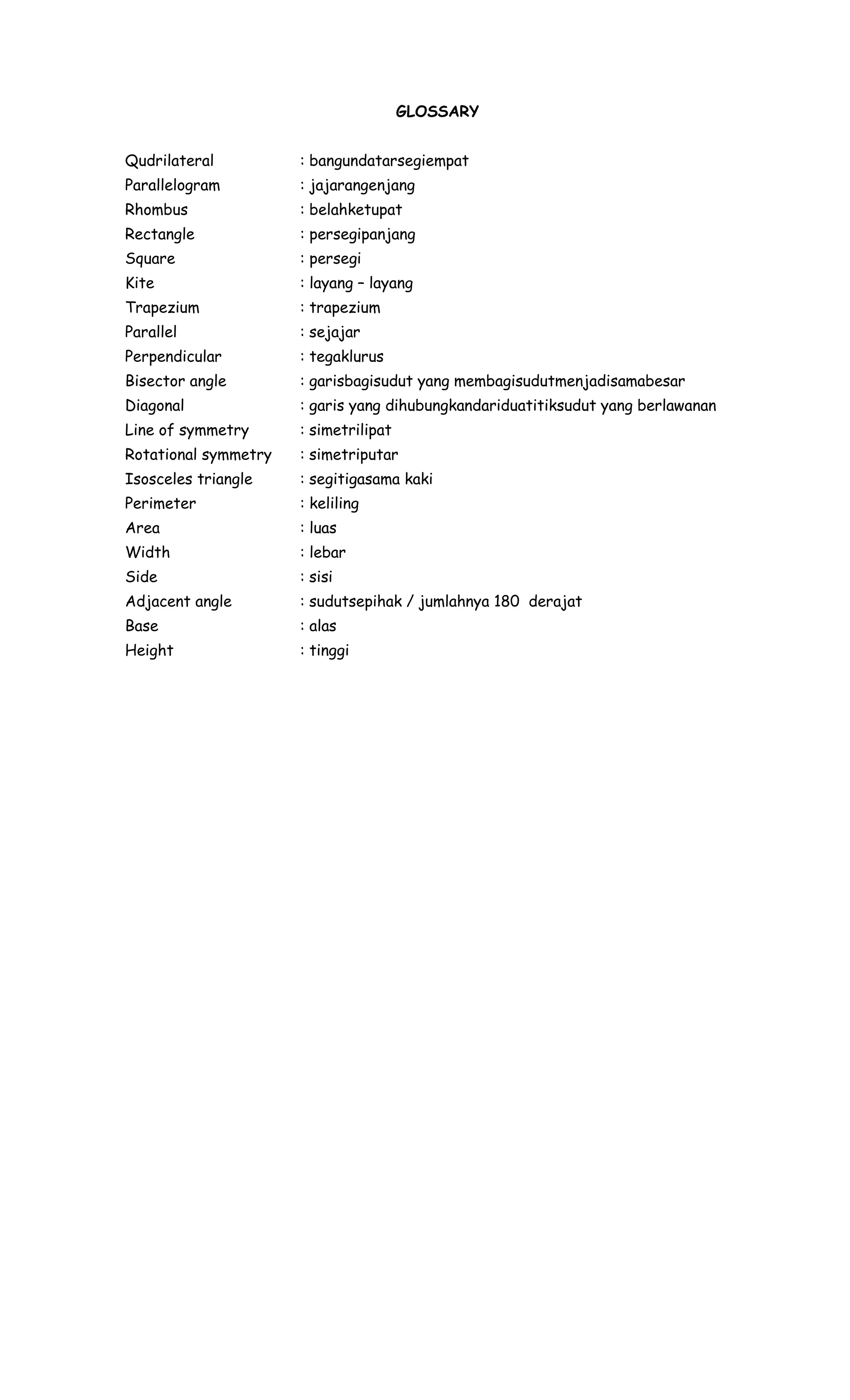 Quadrilateral | DOCX