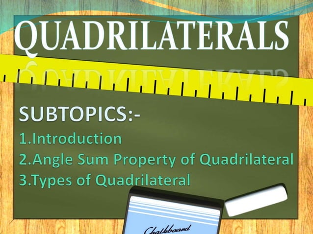 Quadrilateral | PPTX