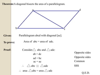Quadrilateral and triangle for class VII & VIII | PPT