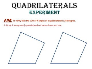 Quadrilateral monica | PPT