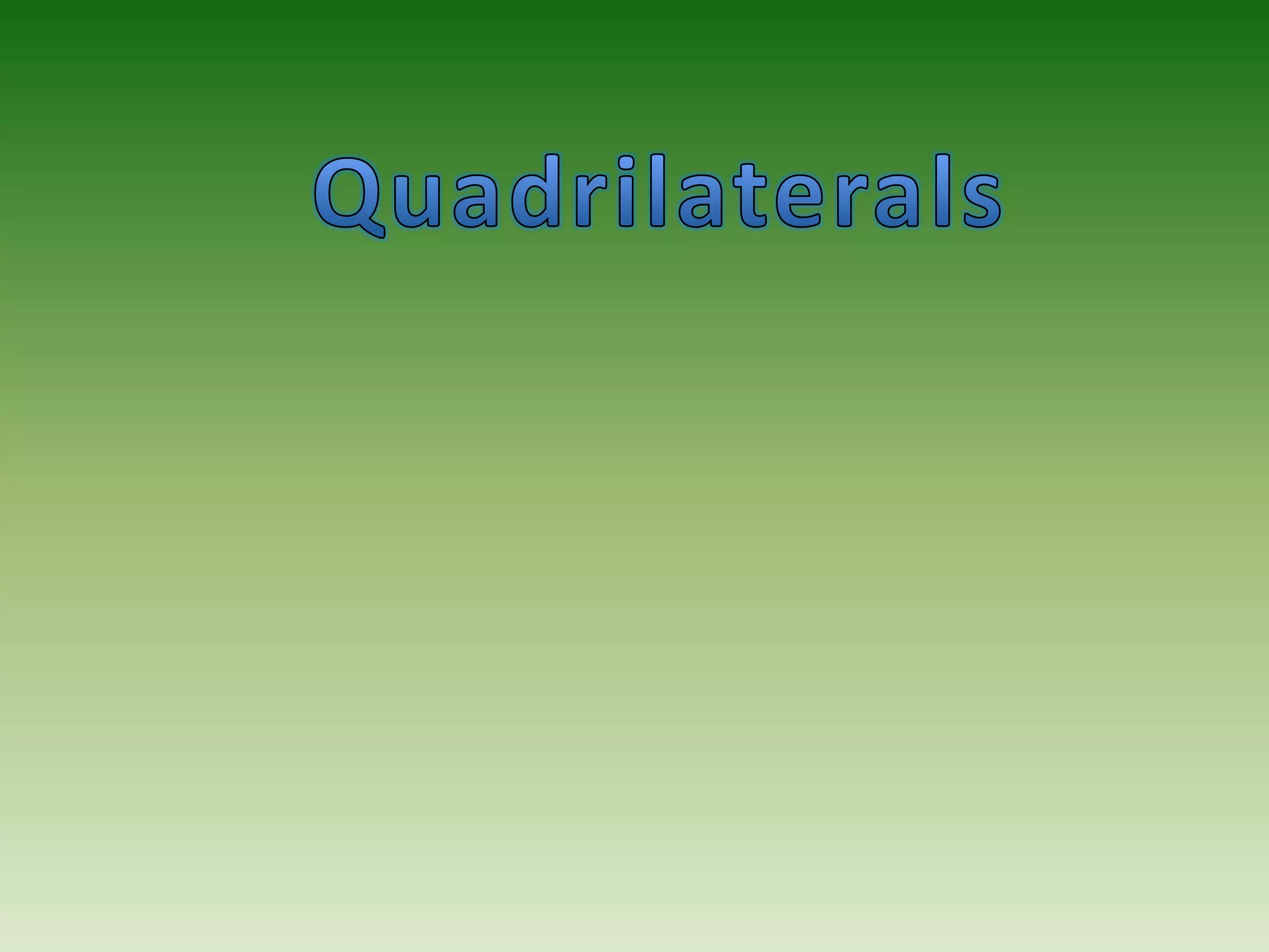 Quadrilaterals | PPT