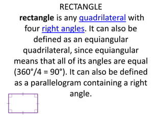Equiangular Quadrilateral