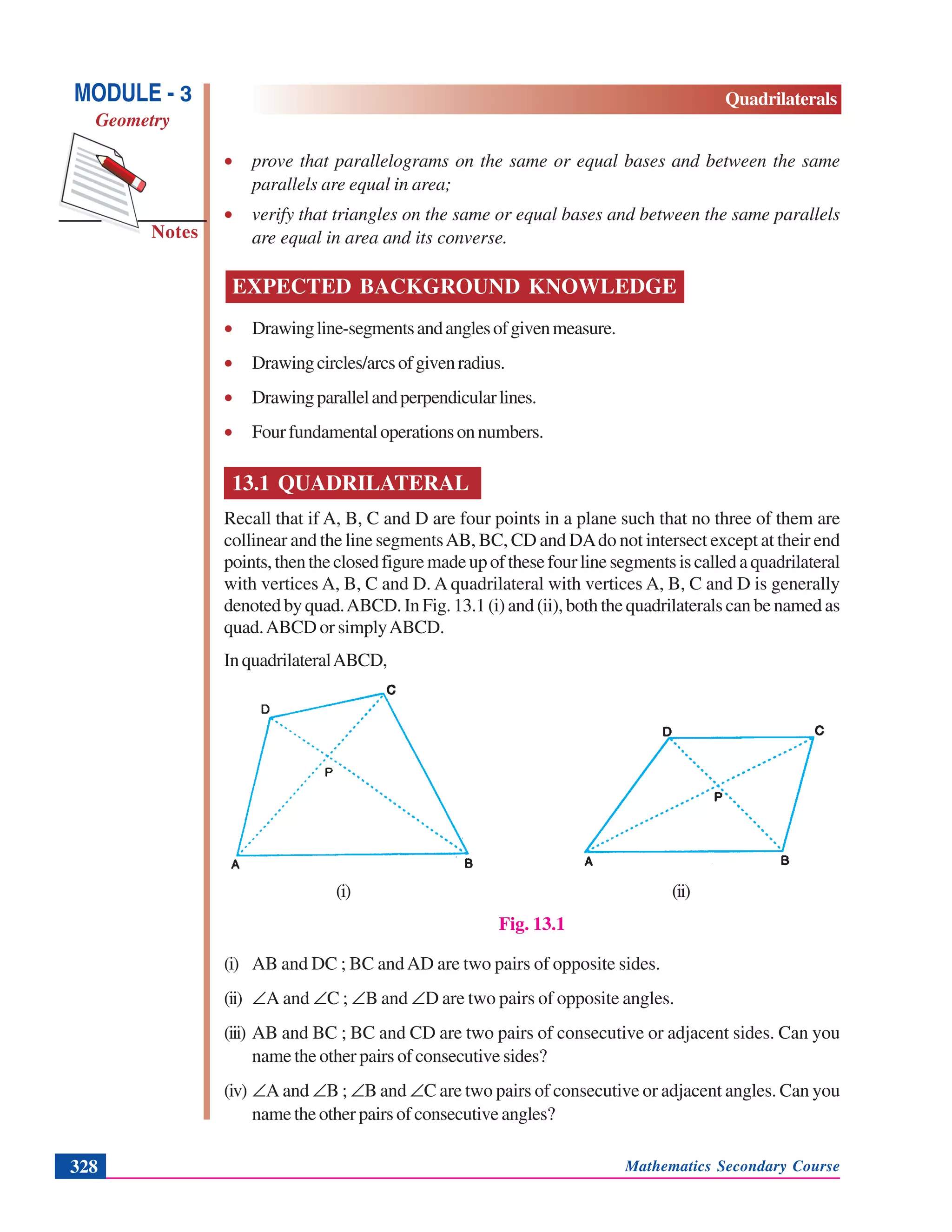 Quadrilaterals-GEOMETRY | PDF