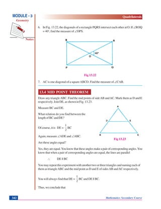 Quadrilaterals-GEOMETRY | PDF