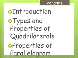 Quadrilaterals | PPT