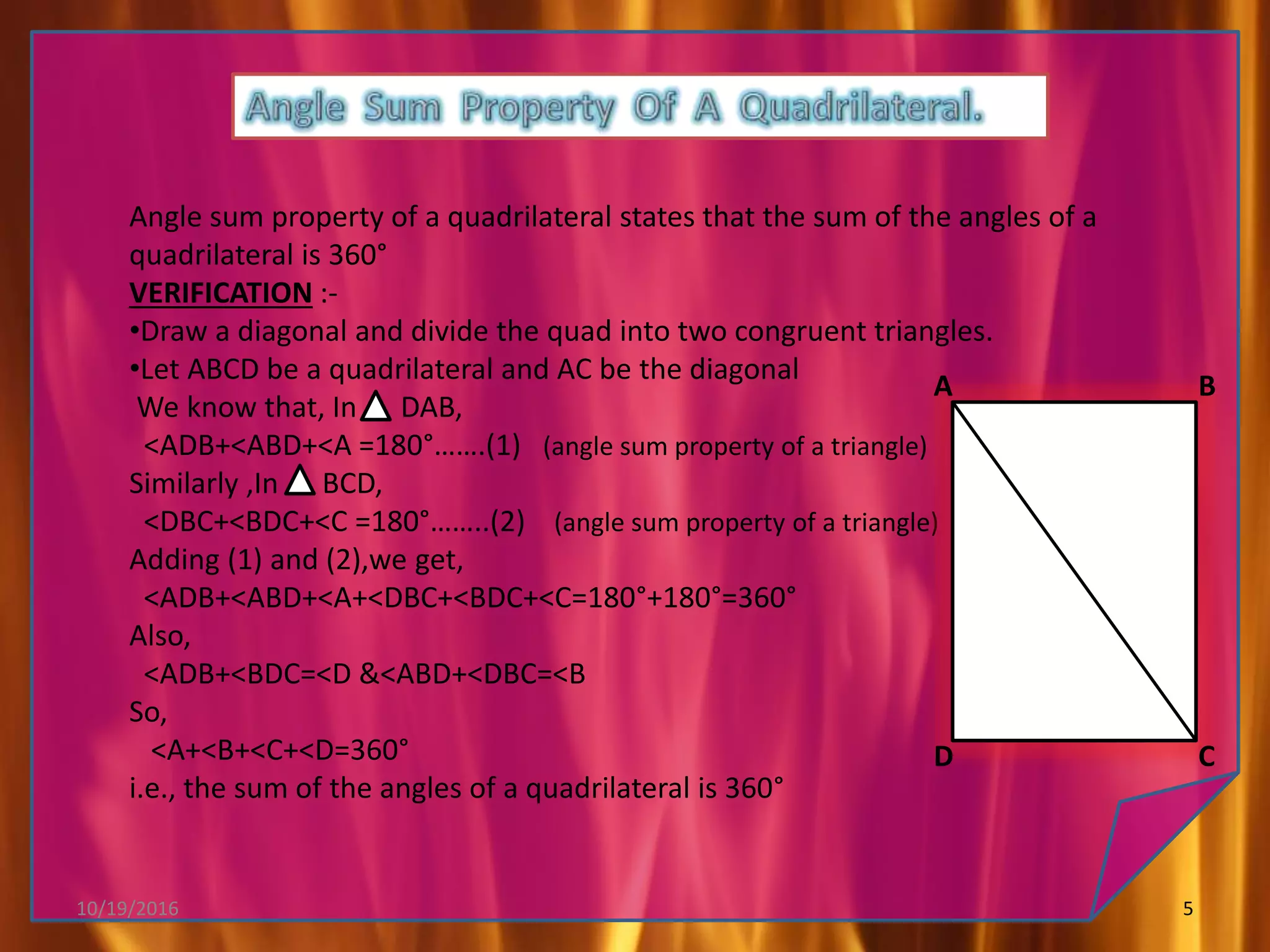 Quadrilaterals | PPTX