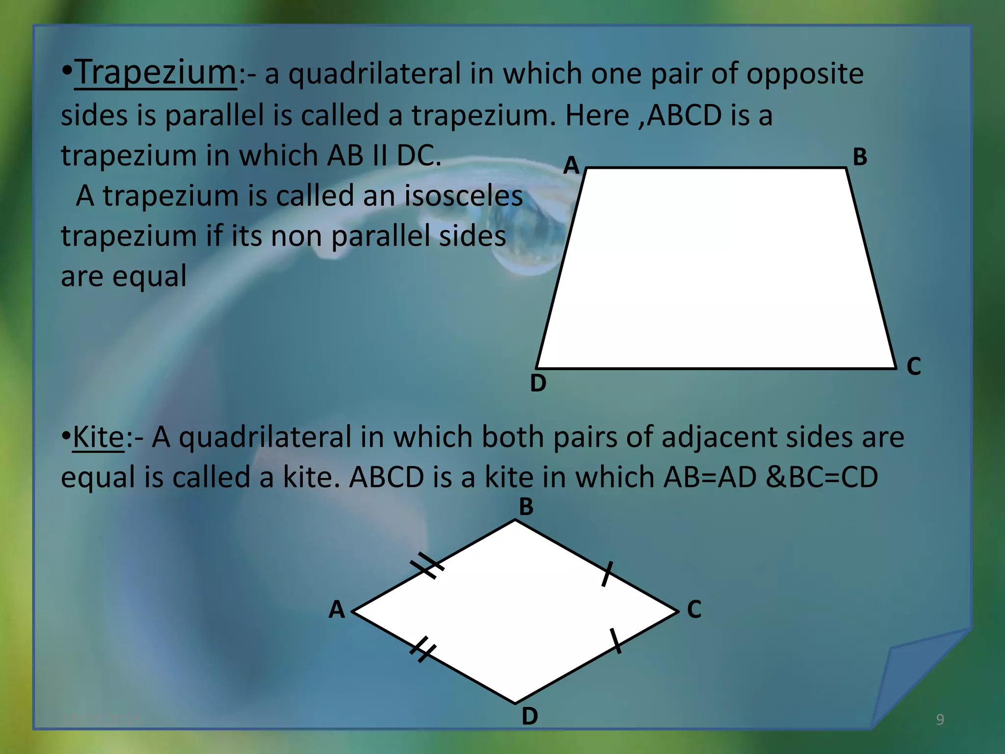 Quadrilaterals | PPTX