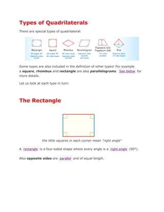 Quadrilaterals | PDF