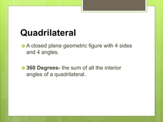 Quadrilaterals | PPTX