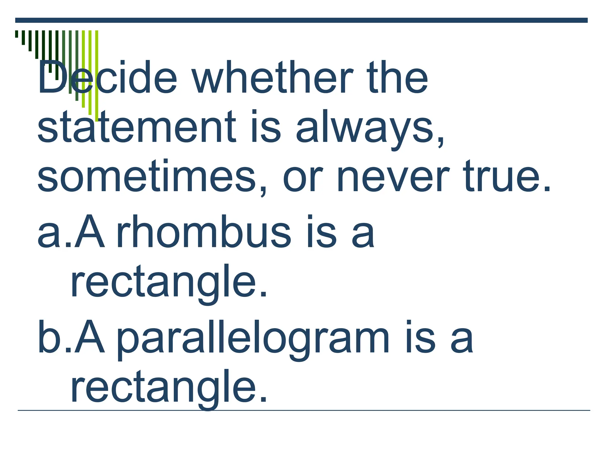 Quadrilaterals Presentation Properties of it | PPTX
