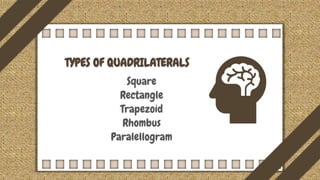 lessons on mathematics 9-QUADRILATERALS.pptx