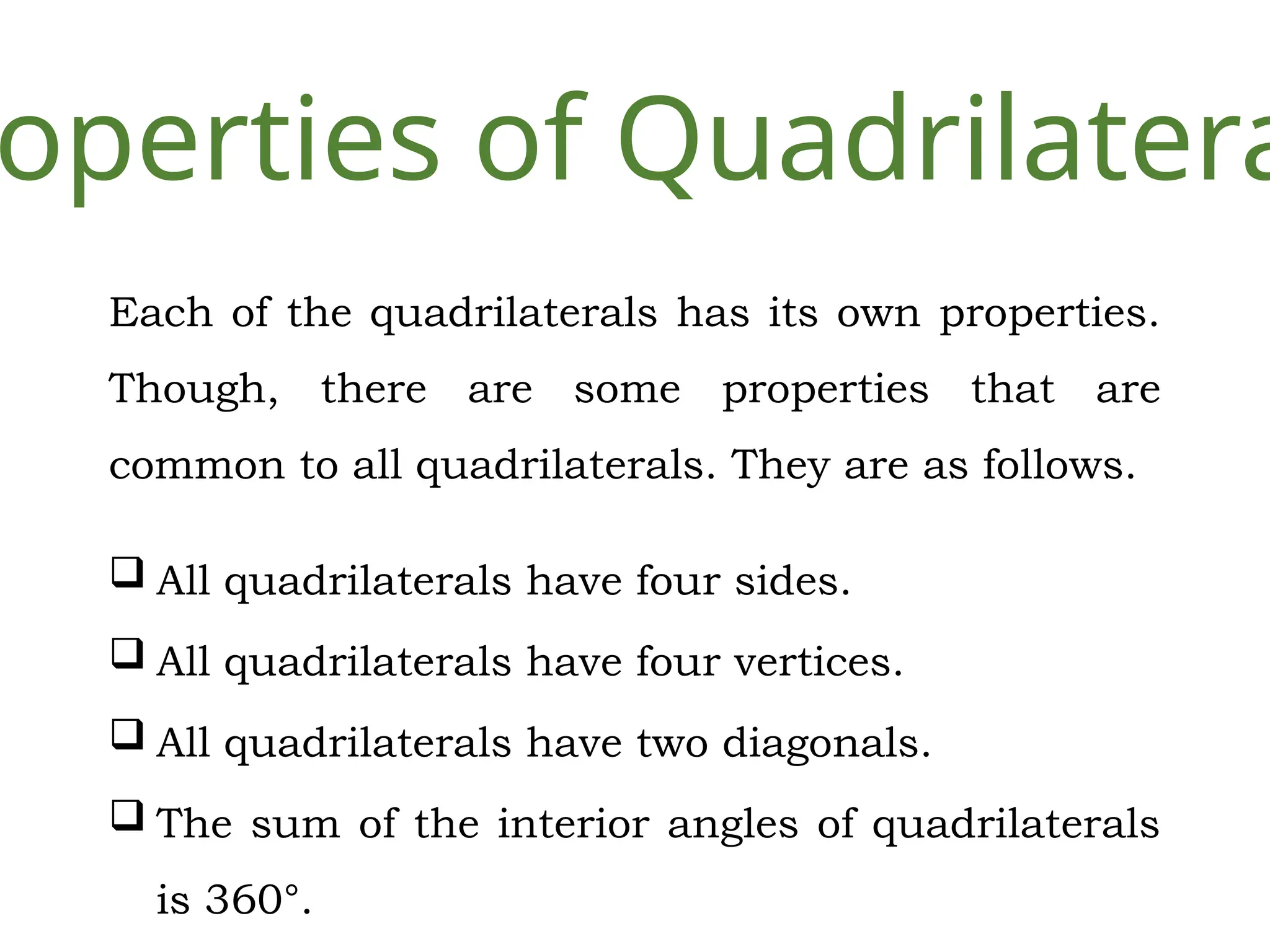 Quadrilaterals, Perimeter and Area, Problem Solving | PPTX