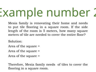 Quadrilaterals, Perimeter and Area, Problem Solving | PPTX