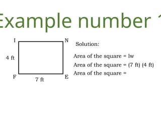 Quadrilaterals, Perimeter and Area, Problem Solving | PPTX