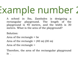 Quadrilaterals, Perimeter and Area, Problem Solving | PPTX