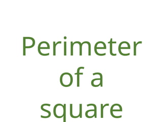 Quadrilaterals, Perimeter and Area, Problem Solving | PPTX
