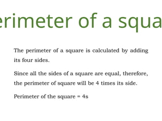 Quadrilaterals, Perimeter and Area, Problem Solving | PPTX