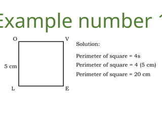 Quadrilaterals, Perimeter and Area, Problem Solving | PPTX