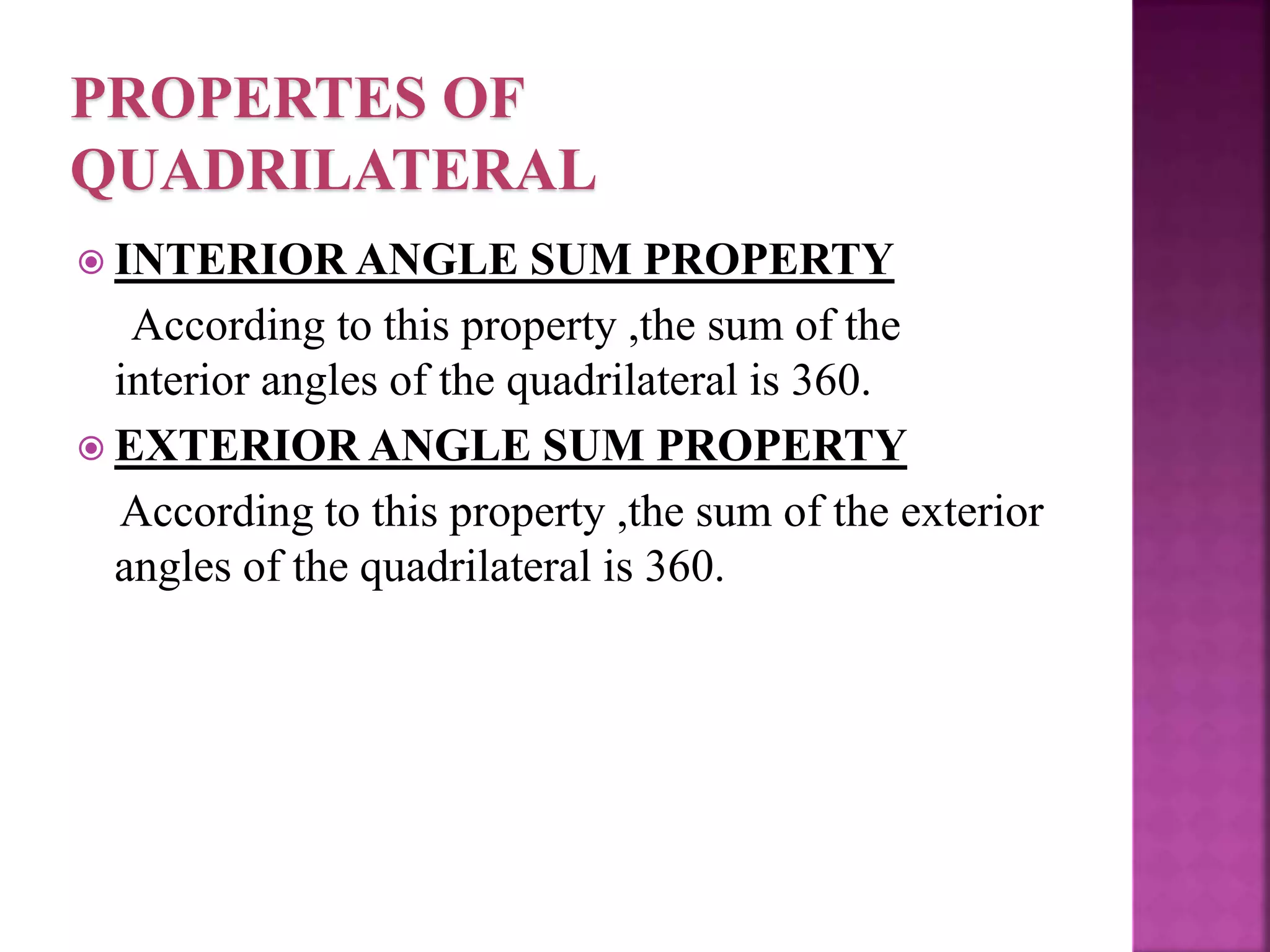 Quadrilaterals | PPTX