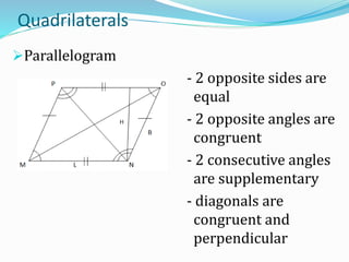 Quadrilaterals | PPTX