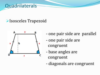 Quadrilaterals | PPTX