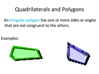 Quadrilaterals And Polygons | PPT | Geography | Science