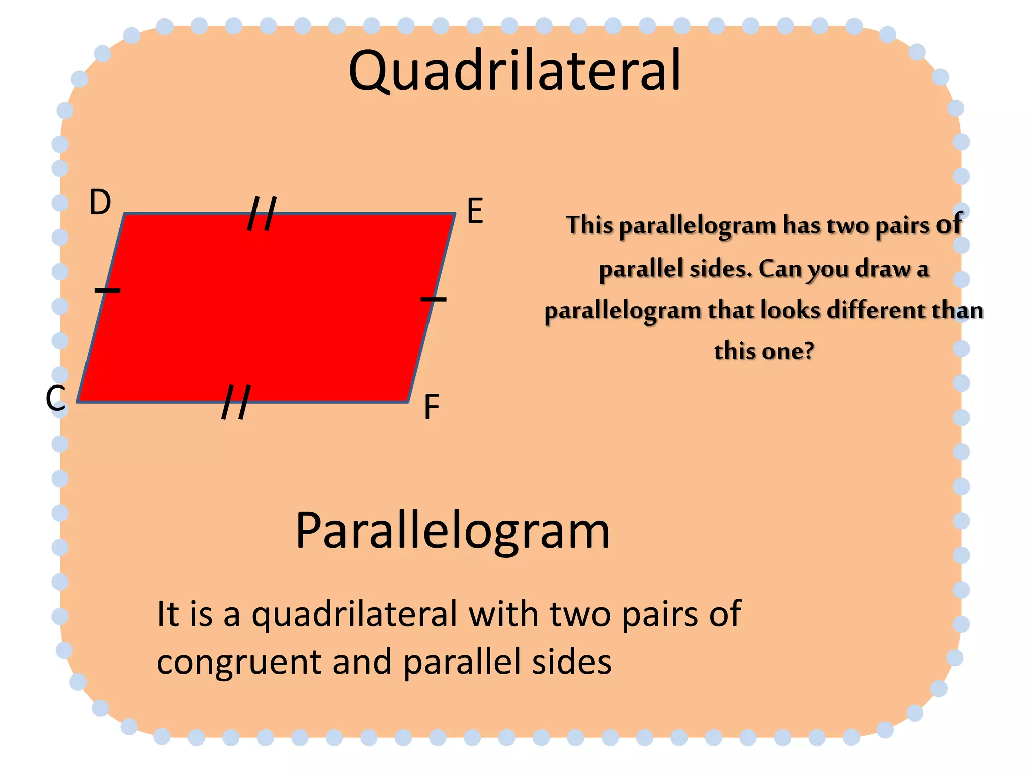 Quadrilaterals grade 7 | PPTX