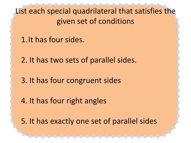 Quadrilaterals grade 7 | PPTX
