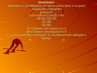 Quadriláteros - 8º ano | PPT