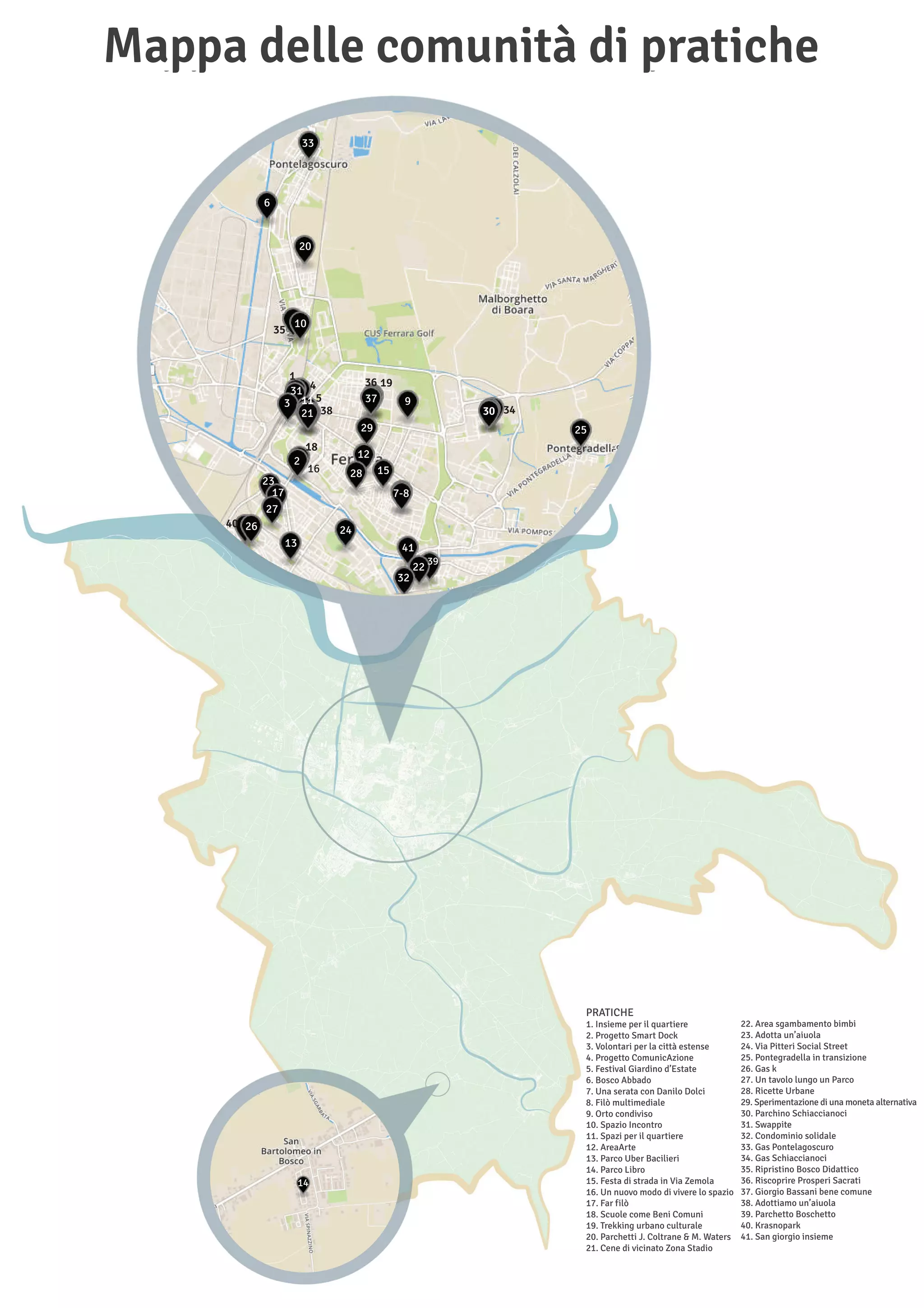 Quadro beni comuni azioni pratiche e localizzazione su mappa | PDF