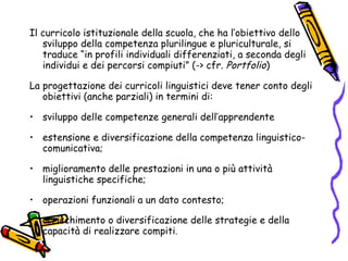 Quadro comune europeo | PPT
