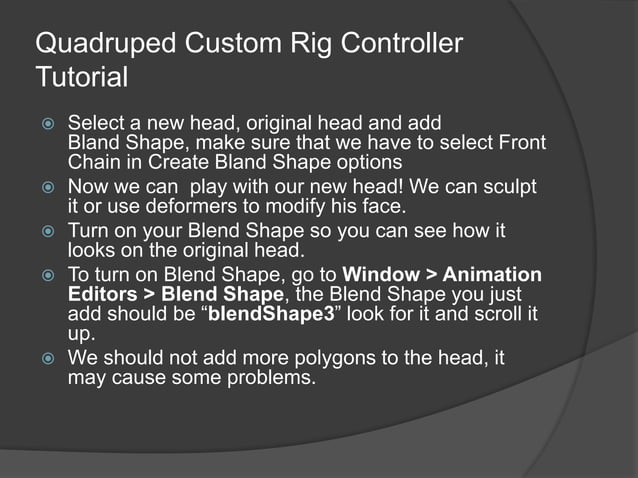 Character Rigging Animation Tutorial with Custom Rigg Controller | PPT