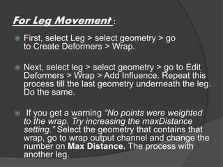 Character Rigging Animation Tutorial with Custom Rigg Controller | PPTX