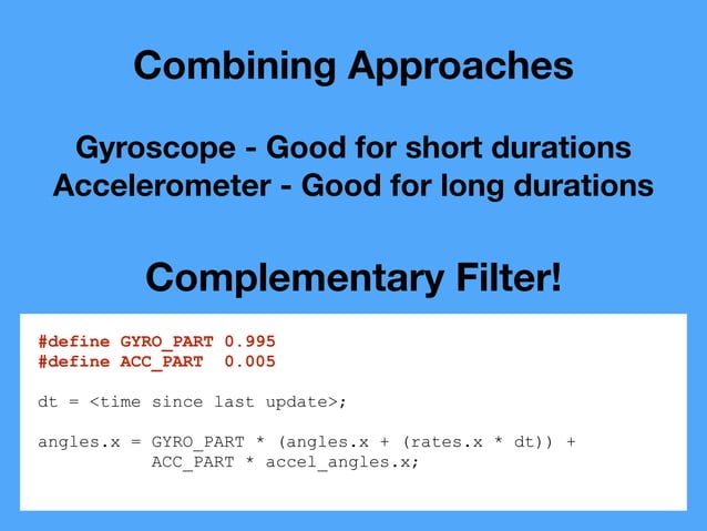 Embedded Programming for Quadcopters | PPT