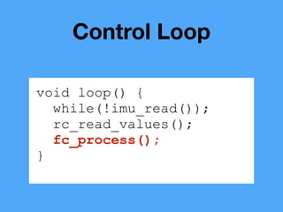 Embedded Programming for Quadcopters | PPT