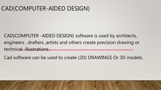 computer aided design (CAD) | PPT