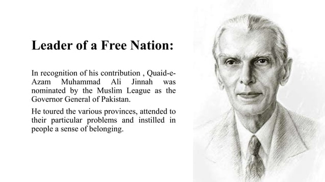 Quaid e azam Muhammad Ali Jinnah.pptx | Islam | Religion & Spirituality
